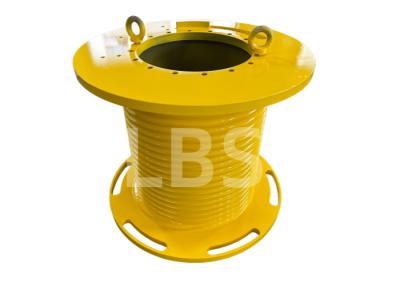China Heavy‑Duty Welded Double‑Folded Lebus Groove Drum, Wire Rope Drum for Marine Winch for sale