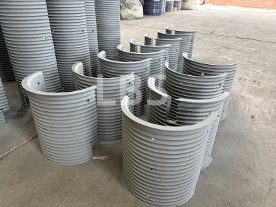 China Q355B Lebus Split‑Sleeve Rope Groove for PD15B‑04G Winch Drum for sale