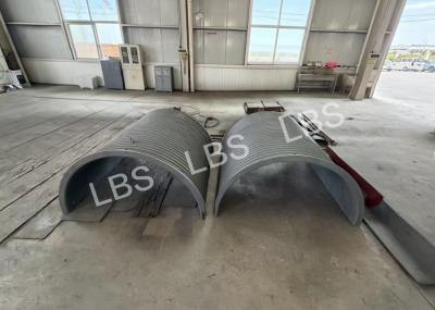 China Sand Blasting Drum Sleeve Right-hand 60° Epoxy Primer For Winch for sale
