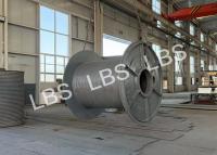 China Right Hand 50° Lebus Drum 11 Layers Rope Ø17.4mm Capacity >2000m for sale