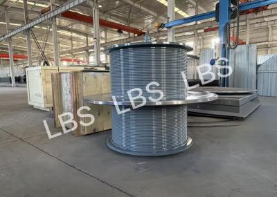 China Lebus Grooved Drum Outer Diameter 720mm Length 865mm For Lifting Equipment for sale