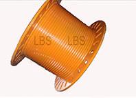 China Stainless Steel LBS Grooved Drum With Lightening Holes for sale