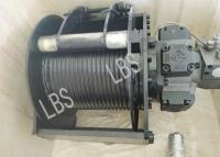China Stainless Steel Hydraulic Crane Winch With 4 Ton Maximum Traction Force for sale