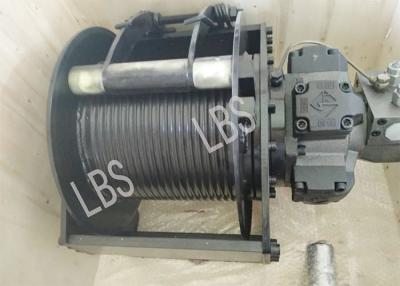 China Stainless Steel Hydraulic Crane Winch With 4 Ton Maximum Traction Force for sale