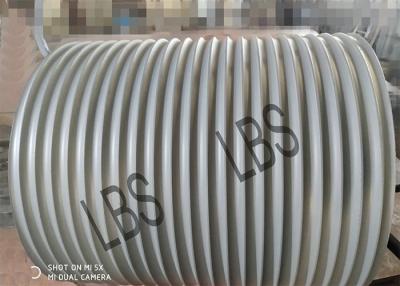 China Right - Hand Rotation LBS Grooved Drum For Crane Machinery 30mm-2000mm Diameter for sale