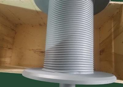China Tower Crane Trolley Hosit Mechanism Winch Drum And Sleeves Bolted / Weld Installation for sale