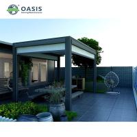 China Outdoor 5x4x2.8m Aluminum Louvered Pergola Motorized with Remote Control for Backyards for sale