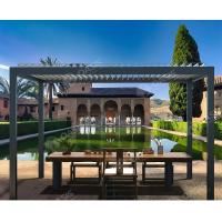 China Aluminum Automatic Louvered Pergola 100% Waterproof Heavy Duty 4000x3000mm for sale