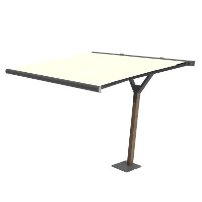 China Classical Full Cassette Box Waterproof Retractable Awning - 0-100° Adjustable Angle with Custom Sizes for Buildings & Residential for sale