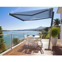 China Full Cassette Box Retractable Canopy with 0-100° Adjustable Angle and Custom Sizes for Outdoor Patio Protection for sale
