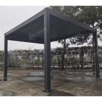China Aluminum Louvered Pergola 4000x5000mm Motorized Outdoor Roof System for Mansions for sale