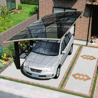 China Oasis Carport S07 Aluminum Garden Shelter 5.5m Length with 35cm Snow Load and 23m/s Wind Resistance for sale