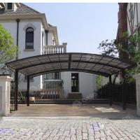 China Custom 5.5x3x3m Waterproof Metal Frame Carport with 35cm Snow Load & 23m/s Wind Resistance for sale