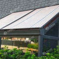 China Spanish Fabric Electric Sunshade Awning 3-6 Meter Width with Aluminum Frame for Hotels and Commercial Buildings for sale