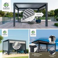 China Best Prices New Light Duty Type Aluminium Louver Blade Pergola L001 for sale