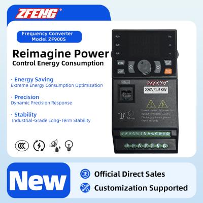 China Energy Saving 0.75-30kW Compact Frequency Converter with Maintenance-free Design and Vector Control for sale