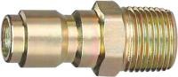 China Straight Through Interface Hydraulic Quick Connect Couplings High Flow Manual Sleeve Type ST Series for sale