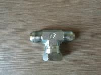China Carbon Steel Hydraulic Adapter Fittings Cr3 Silver Jic 74°Cone Branch Tee Bj Series for sale