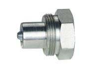 China Ball Seal Straight Thread Coupling For Hydraulic Jacks QKTL Series Durable for sale