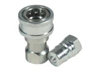 China Chemical Water Quick Disconnect Hydraulic Socket Carbon Steel For Steam for sale