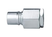 China Zinc Plated Quick Disconnect Hydraulic Couplers , Carbon Steel Hydraulic Coupling for sale