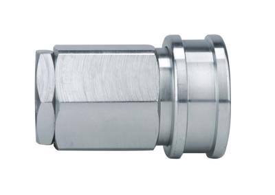 China Chemical Water Quick Disconnect Hydraulic Socket Carbon Steel For Steam for sale