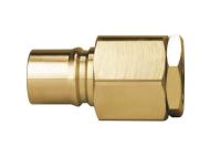 China Brass Quick Release Hydraulic Fittings , KZD Series Quick Release Hydraulic Connectors for sale
