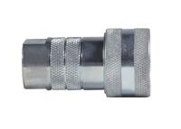 China 1/4” - 1” Hydraulic Quick Connect Couplings Manual Sleeve Locking Balls Connection KPC for sale