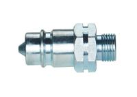 China Hydraulic Quick Push Pull Coupling Steel For Agriculture Machine Zinc CR3 for sale