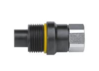 China iso 16028 flat face couplings, QKEP Series Flat Faced Hydraulic Coupling for sale