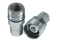 China Steel Threaded Quick Connect Screw To Connect For German Market KCV Series for sale