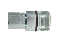 China Steel Threaded Quick Connect Screw To Connect For German Market KCV Series for sale