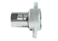 China Steel Threaded Quick Connect Under Pressure Screw Plugs Compatible With FASTER CVE Series for sale