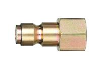 China Manual Sleeve Pneumatic Quick Connect Coupling Tru - Flate Single Shut Off for sale