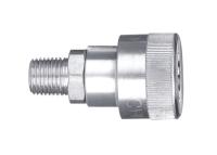China 250PSI Pneumatic Quick Release Coupling S Series For Schrader Interchange for sale