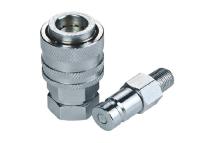 China KDF Series Flat Face Hydraulic Coupling for ISO 1517-1 interchange 1/8' - 9/16' for sale