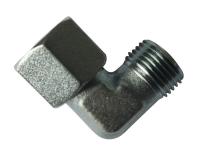 China Steel Elbow DIN Quick Connect Fittings , Swivel Nut 2C9 Reducer Tube Adapter for sale