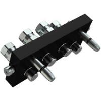 China Aluminium Hydraulic Multi Coupler For 3/8