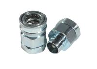 China 2755 Psi Hydraulic Quick Connect Couplings Poppet Valve For Industrial for sale