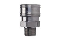 China SS304 Hydraulic Quick Connect Couplings ST Series 2200 PSI For Food Processing for sale