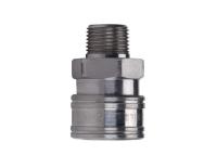 China SS304 Hydraulic Quick Connect Couplings ST Series 2200 PSI For Food Processing for sale