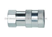 China Carbon Steel Flat Face Hydraulic Quick Couplers For Agriculture Industry for sale