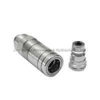 China Hydraulic push fittings, High Flow Rate Hydraulic Quick Couplers, KZAF Series for sale