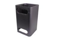 China Industrial Aluminum Electrical Enclosure Battery Box Matte Silver for sale