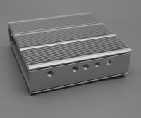 China Vertical Stamped Aluminum Heatsink Extruded For Electrochemical for sale