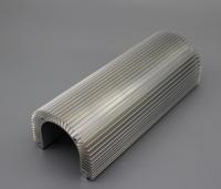 China Round Anodized Aluminum Heat Sink Extrusion Soldering and Stamping for sale