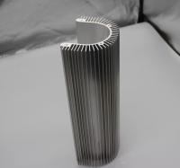 China Round Anodized Aluminum Heat Sink Extrusion Soldering and Stamping for sale