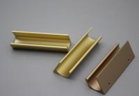 China Brass C Type Aluminum Profile Handle Sliding For Cabinet for sale