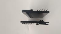 China Vertical Mounting Al Heat Sink Black Anodized Precision CNC Machining for sale