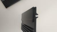 China Vertical Mounting Al Heat Sink Black Anodized Precision CNC Machining for sale